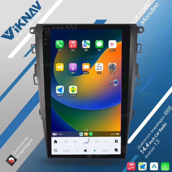 Quality Viknav 13.6 Inch Android Auto Car Radio For Ford Mondeo 2013-2021 Multimedia for sale