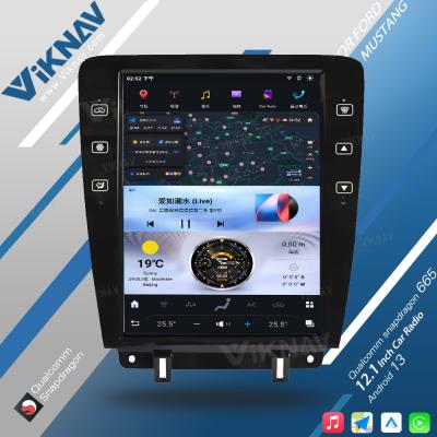 中国 Viknav 12.1インチ タッチスクリーン 2009-2014年式 Mustang Ford 車用ラジオ Android マルチメディアプレーヤー ヘッドユニット 販売のため