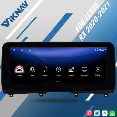 중국 무선 2020-2021 RX 렉서스 애프터마켓 라디오 스테레오 수직 화면 멀티미디어 비디오 플레이어 판매용