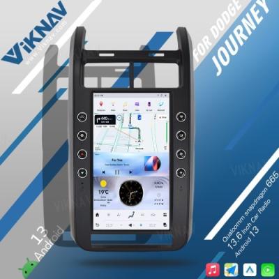 Cina VIKNAV Autoradio da 13,6 pollici per Dodge Journey 2009-2015 Android Wireless Carplay Unità principale Stereo in vendita
