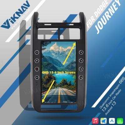 Cina VIKNAV Autoradio da 13,6 pollici per Dodge Journey 2009-2015 Android Wireless Carplay Unità principale Stereo in vendita