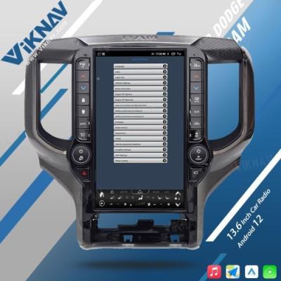 Cina VIKNAV 13,6 pollici Car Radio per Dodge Ram 1500 (2019-2024) Stereo Aftermarket Carplay Android Head Unit in vendita
