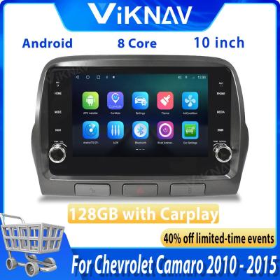 中国 VIKNAV Chevrolet 2010 2013 -2015 Android カマロ タッチスクリーン ラジオカープレイ DSP 販売のため