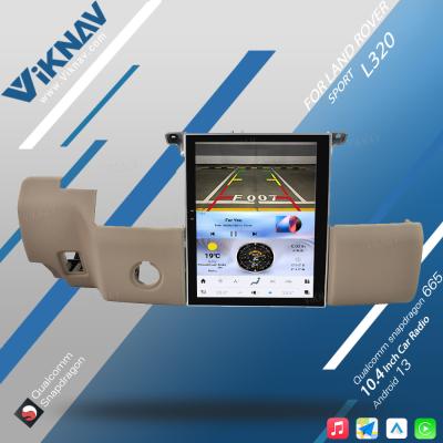 중국 Viknav 레인지 로버 스포츠 L320 2009-2013용 카 오디오 안드로이드 카플레이 GPS 내비게이션 멀티미디어 스테레오 비디오 플레이어 헤드 유닛 AC 패널 포함 판매용