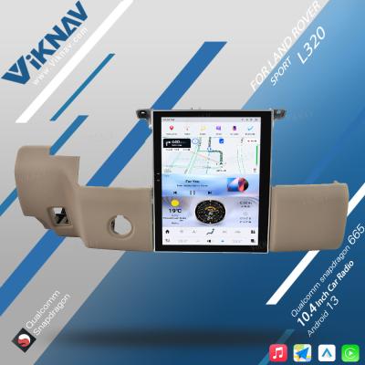 중국 Viknav 레인지 로버 스포츠 L320 2009-2013용 카 오디오 안드로이드 카플레이 GPS 내비게이션 멀티미디어 스테레오 비디오 플레이어 헤드 유닛 AC 패널 포함 판매용