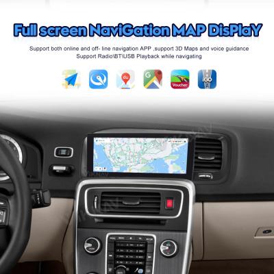 China 2011-2014 Volvo S60 Touch Screen Car Stereo Radio Tesla Style Android Multimedia Player for sale