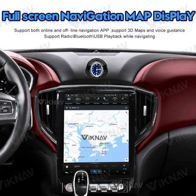 China 12.1 Inch Carplay Aftermarket Radio GBL Maserati Head Unit 2014 2015 2016 IPS DVR WiFi Carplay for sale