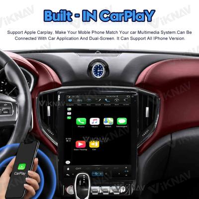 China 12.1 Inch Carplay Aftermarket Radio GBL Maserati Head Unit 2014 2015 2016 IPS DVR WiFi Carplay for sale