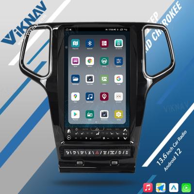 Cina 2014-2022 Jeep Grand Cherokee Radio sostituzione GPS Navigazione ODM in vendita