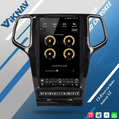 Cina 2014-2022 Jeep Grand Cherokee Radio sostituzione GPS Navigazione ODM in vendita