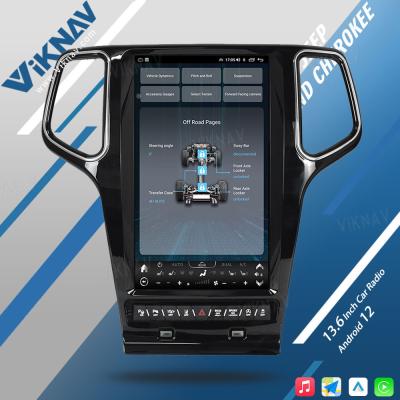 Cina 2014-2022 Jeep Grand Cherokee Radio sostituzione GPS Navigazione ODM in vendita
