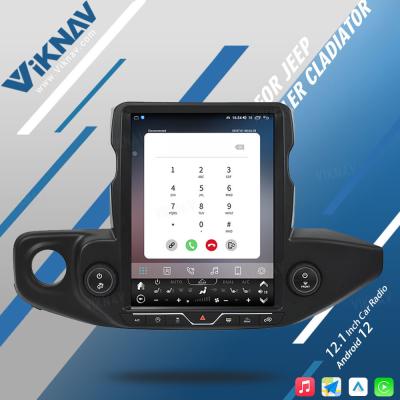 China Touchscreen Jeep Wrangler Stereo Replacement JL Gladiator JT Head Unit Upgrade 2018-2023 for sale
