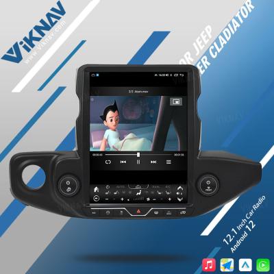 China Touchscreen Jeep Wrangler Stereo Replacement JL Gladiator JT Head Unit Upgrade 2018-2023 for sale