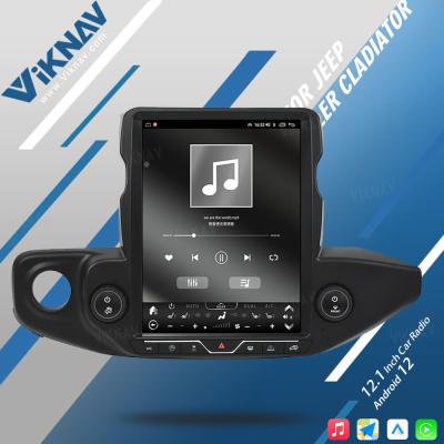 China Touchscreen Jeep Wrangler Stereo Replacement JL Gladiator JT Head Unit Upgrade 2018-2023 for sale