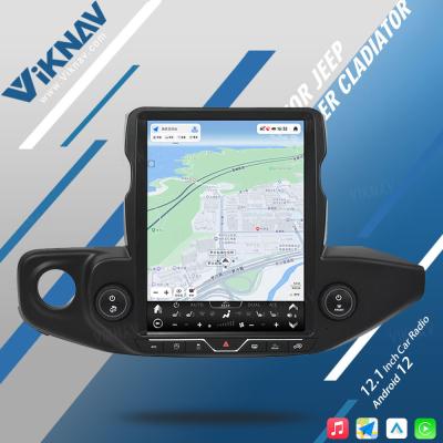 China Touchscreen Jeep Wrangler Stereo Replacement JL Gladiator JT Head Unit Upgrade 2018-2023 for sale