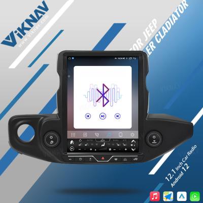 China Touchscreen Jeep Wrangler Stereo Replacement JL Gladiator JT Head Unit Upgrade 2018-2023 for sale
