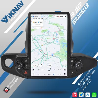 Cina Tesla Style Wrangler Jeep Radio Upgrade 2018-2021 Carplay Replacement Stereo in vendita