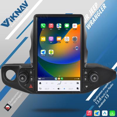 Cina Tesla Style Wrangler Jeep Radio Upgrade 2018-2021 Carplay Replacement Stereo in vendita