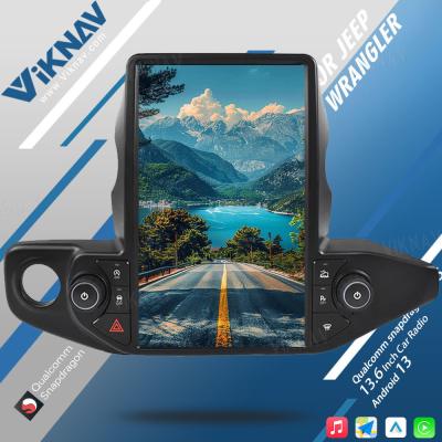 Cina Tesla Style Wrangler Jeep Radio Upgrade 2018-2021 Carplay Replacement Stereo in vendita