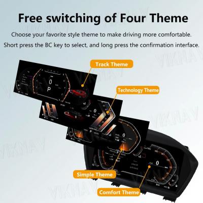 中国 VIKNAV 11インチ デジタル インストゥルメント クラスター BMW 1 シリーズ E87 2004-2011 Linux システム 販売のため