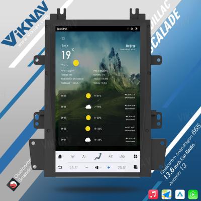 China Ecrã táctil Navegação GPS Cadillac Escalade Substituição de rádio 2008-2012 Carplay sem fio à venda