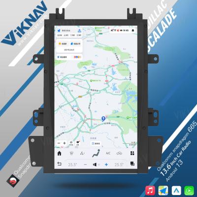 China Ecrã táctil Navegação GPS Cadillac Escalade Substituição de rádio 2008-2012 Carplay sem fio à venda