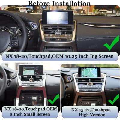 China Wireless Car Multimedia Linux Carplay Interface Box For Lexus NX 2015-2020 for sale