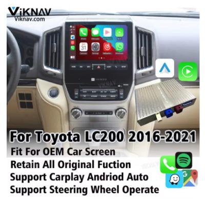 中国 Linux カーステアリングホイール制御インターフェイス トヨタ LC200 2016-2021 ダブルディン 販売のため