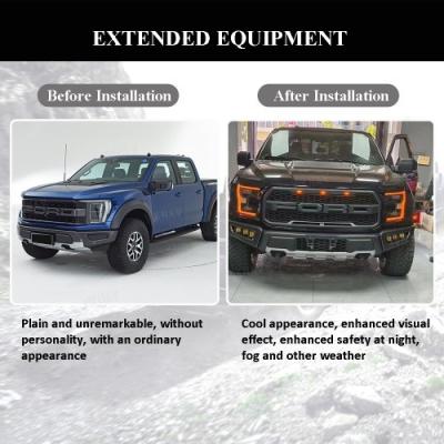 China Viknav delantero del amortiguador lámpara de niebla montaje soporte de reemplazo de cubo para el coche Ford F150 en venta