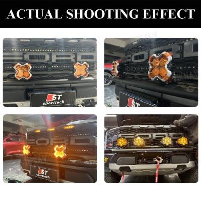 China Viknav para F150 Ford Raptor Custom 2021-2024 Soporte de montaje de la luz del parachoques delantero Acceso en venta