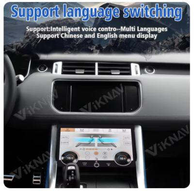 China New Upgrade 10.4 Inch AC Panel For Range Rover Sport L494 2013-2017 Air Condition Board Climate Control Car Radio Touch for sale