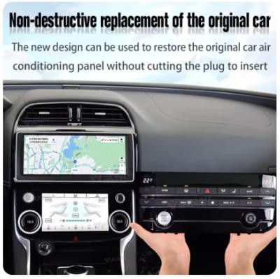 China AC Panel for Jaguar XE XF (2015-2020) 10inch LCD Climate Control Screen with Conditioning Temperature Control Knobs for sale