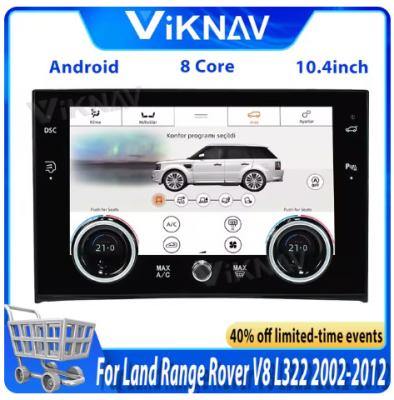 China 10.4 inch AC-paneel Display Voor Land Range Rover Vogue V8 L322 Houd de originele functies met Auto Air Condition Control Te koop