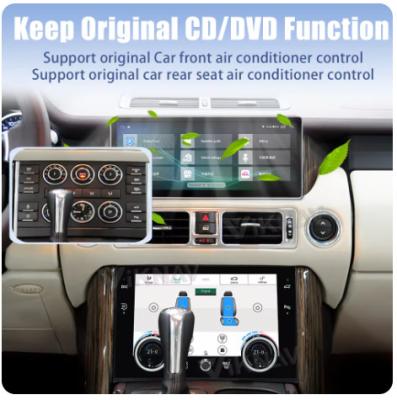 China 10.4 inch AC-paneel Display Voor Land Range Rover Vogue V8 L322 Houd de originele functies met Auto Air Condition Control Te koop