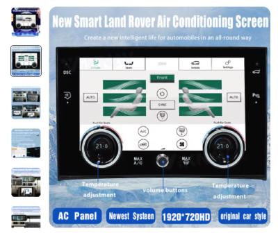 China 10.4 inch AC-paneel Display Voor Land Range Rover Vogue V8 L322 Houd de originele functies met Auto Air Condition Control Te koop