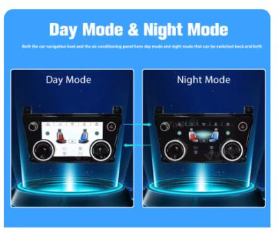 China Android10 LCD Car air conditioner Climate Control Unit Panel For Jaguar XJ XJL 2009-2018 for sale