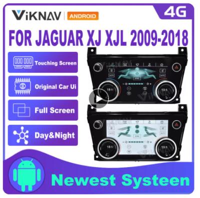 China Android10 LCD Autoclimatisator Climate Control Unit Panel Voor Jaguar XJ XJL 2009-2018 Te koop