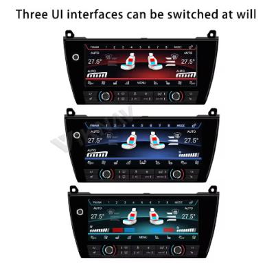중국 BMW 5 시리즈 자동차 AC 제어판 멀티미디어 플레이어 F10 F11 F07 F18 M5 2011-2017 판매용
