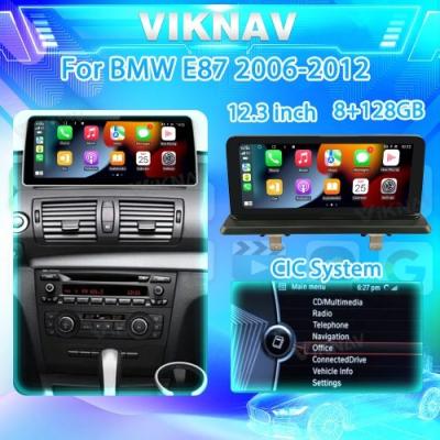 China Viknav 12,3 inch Car Radio Voor BMW 1 Serie E87 2006-2012 CIC System Navigatie met scherm DVD Multimedia 128GB Te koop