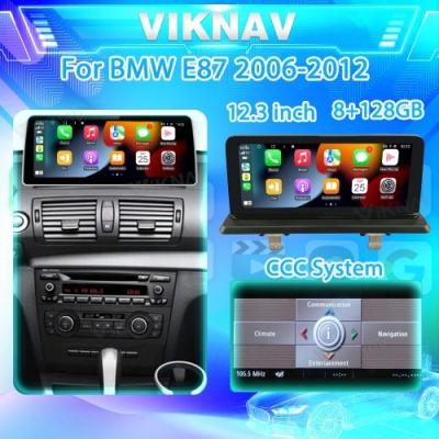 China Viknav 12,3 inch Car Radio Voor BMW 1 Serie E87 2006-2012 CCC System Navigatie met scherm DVD Multimedia 128GB Te koop