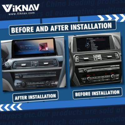 China Viknav Car Radio 12.3 inch Voor BMW 6 Series F06 F12 2010-2012 NBT System Draadloos Android Auto Carplayer GPS Navigatie Te koop