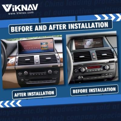 중국 비크나브 자동차 라디오 BMW X5 X6 E70 E71 2007-2010 CCC 시스템 지원 무선 애플 카플레이 안드로이드 오토 멀티 판매용
