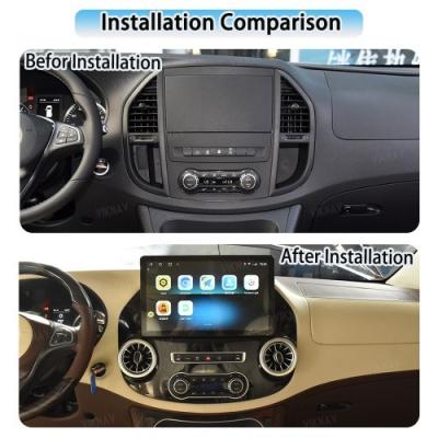 China Viknav 13 Inch Android 8 Core Car Player Radio Multimedia Para Benz Vito 2015-2021 Navegación por GPS ((128GB) en venta