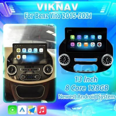 China Viknav 13 Inch Android 8 Core Car Player Radio Multimedia Para Benz Vito 2015-2021 Navegación por GPS ((128GB) en venta