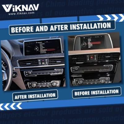 Κίνα Viknav 12,3 ιντσών Ραδιοφώνημα αυτοκινήτου Για BMW X1 F48 2016-17 NBT Σύστημα Ασύρματος πολυμέσων Παίκτης GPS πλοήγηση Android Auto προς πώληση