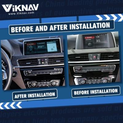 Κίνα Ασύρματα 12,3 ιντσών αυτοκινητικό Android κεφαλική μονάδα Ραδιοφώνημα Για BMW X1 F48 2018 EVO System Multimedia Player προς πώληση