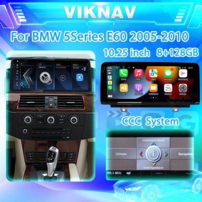 Κίνα 10Ραδιοφώνημα 25 ιντσών για BMW E60 2005-2010 Αυτοφώνημα 2Din CCC Σύστημα 128G προς πώληση