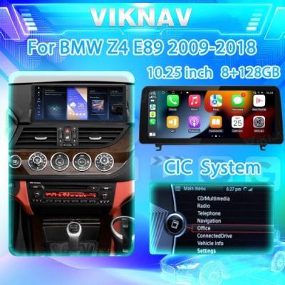 10.25 polegadas Z4 E89 BMW Stereo 2009-2018 Carplay 128GB