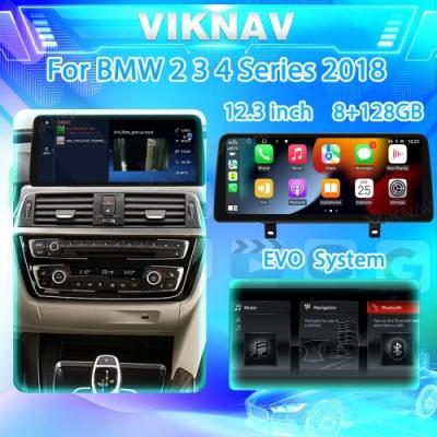 China BMW 2 3 4 Series Double Din Touch Screen Radio kopstuk voor Android auto EVO-systeem Te koop