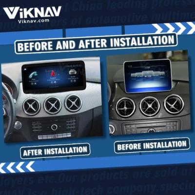 China Viknav Android Radio de coche para Mercedes Benz Clase B W245 W246 2011-2019 12.3 pulgadas reproductor multimedia GPS navegación NTG5.0 en venta